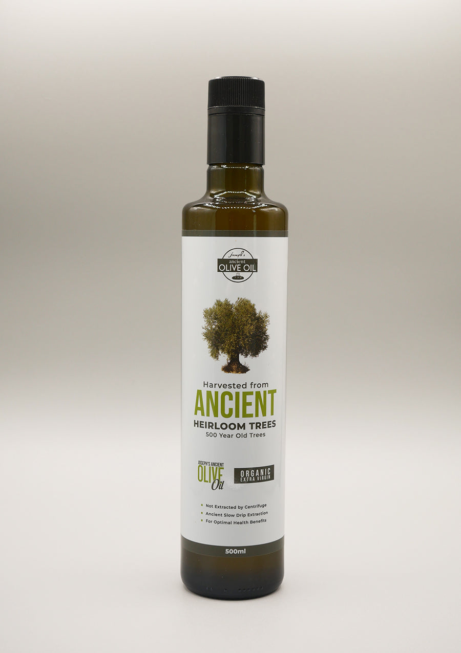 Olive Oil - from Ancient Heirloom Trees 500ml – Joseph's Organic Bakery