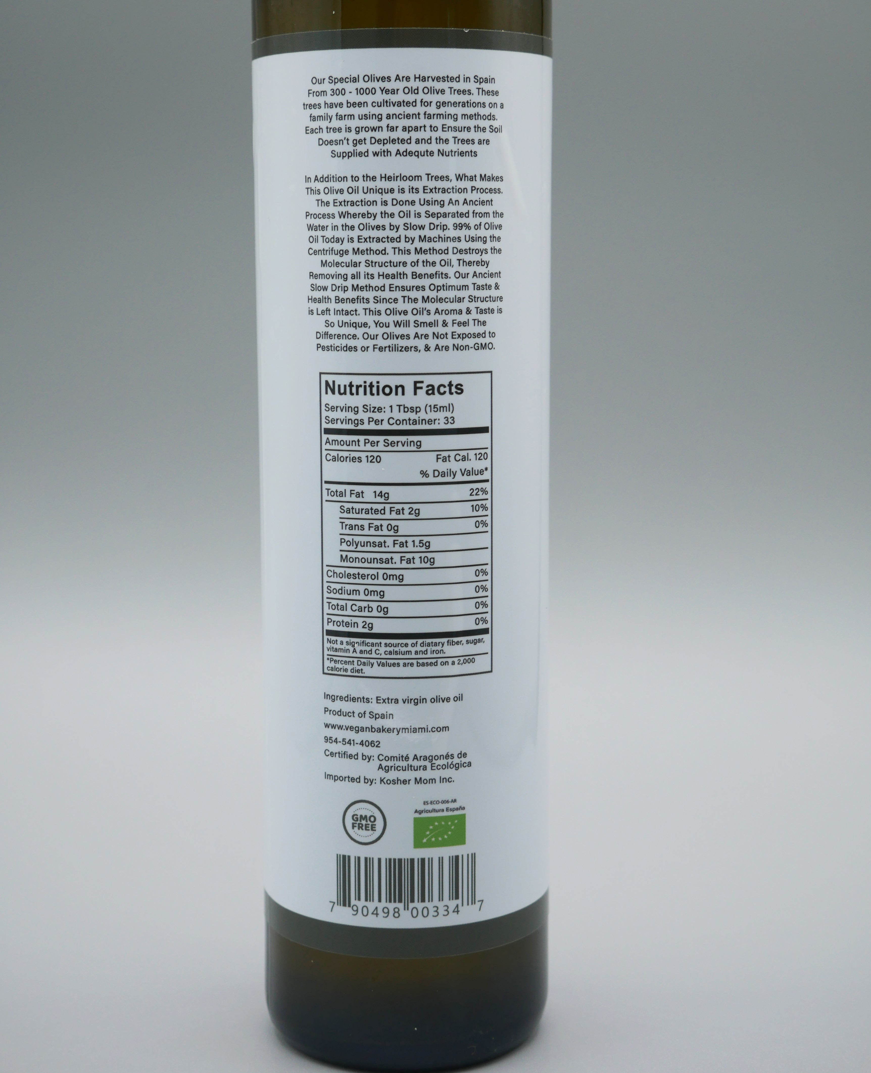 Olive Oil - from Ancient Heirloom Trees – Joseph's Organic Bakery