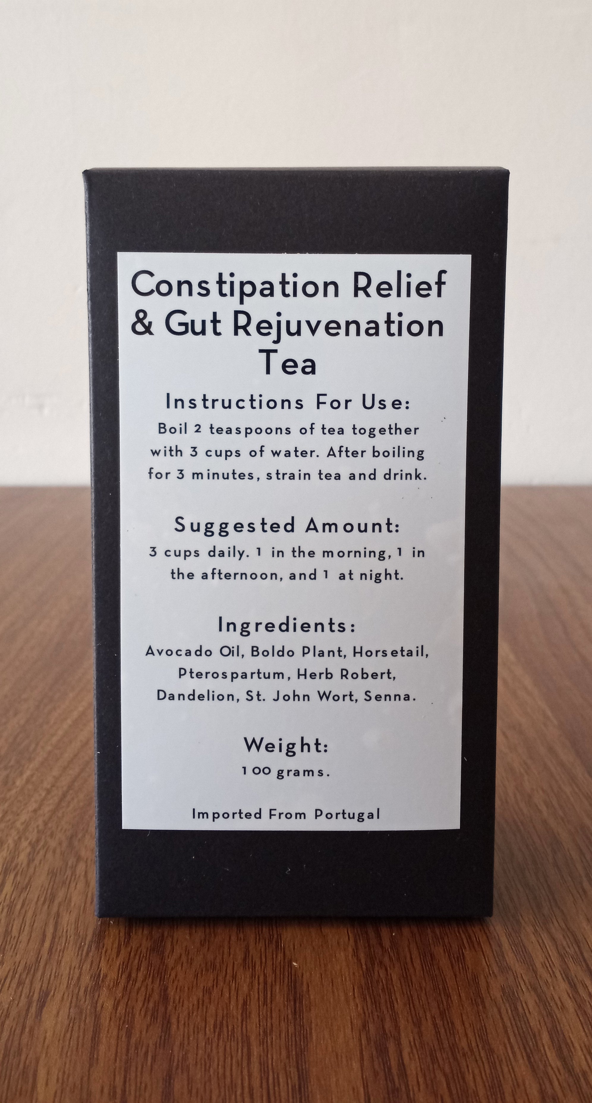 Constipation Relief Tea & Gut Rejuvenation | Vegan Bakery Miami ...